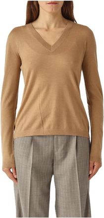 Max Mara Femme, Pulls, Brun, Taille: 38 FR Vezzoso