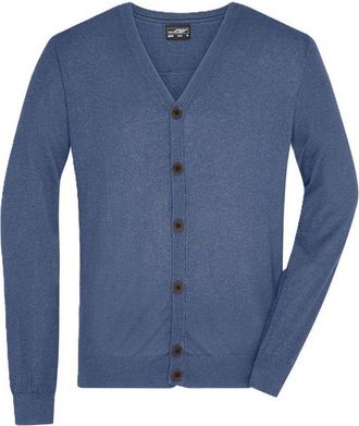 James & Nicholson Cardigan Klassische Herren Strickjacke Mens Cardigan JN668