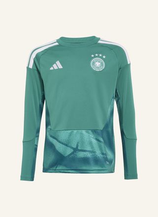 adidas Deutschland 26 Kids Torwart-Heimtrikot, Lang&auml;rmlig gruen
