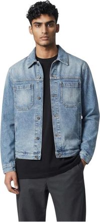 Off-white Homme, Vestes, Bleu, Taille: S Denim Jacket