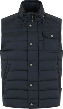 Moorer Homme, Vestes, Bleu, Taille: XS Gilet Rembourr&eacute;