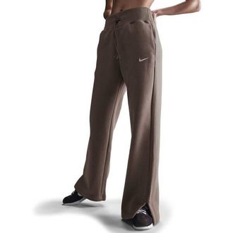 Nike Damen Sporthose W NSW PHNX FLC HR PANT WIDE
