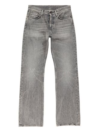 Acne Studios jean 2010M &agrave; effet us&eacute; - Gris