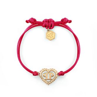 Philipp Plein Armband - Armband Plein Rocked Heart - Gr. EINHEITSG - in Gold - f&uuml;r Damen