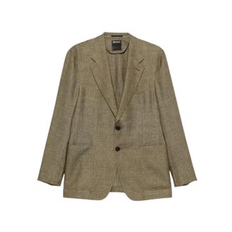 Ermenegildo Zegna Formelles Sakko - - Suits - Herren - Braun - L
