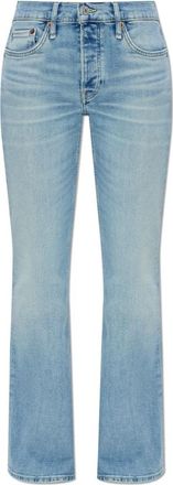 Re/Done Femme, Jeans, Bleu, Taille: W28 Jean Bootcut Taille Moyenne Ann&eacute;es 70