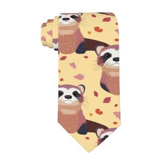 Generic Furet Mignon Cravates Hommes Doux Cravate Élégante Cravate Homme Pour Formelle Adultes Mariage