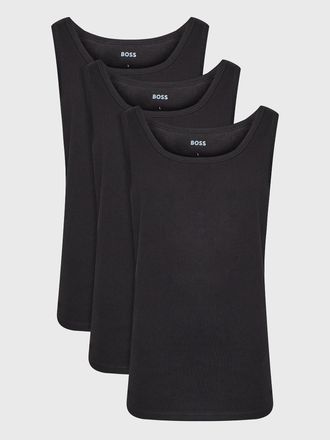 HUGO BOSS Tanktop-Set 50475278 Schwarz Regular Fit