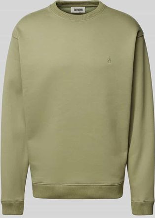 Drykorn Sweatshirt mit Motiv-Stitching Modell KARIO