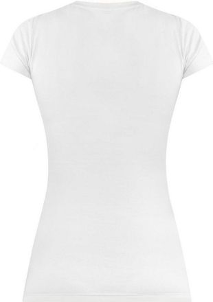 Janice Kurzarmshirt 2 x Figurbetontes T-Shirt mit V-Ausschnitt Siena Damen Basic kurzarm Shirt