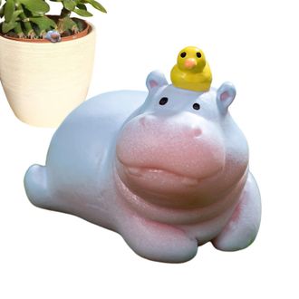 Generico Statue, Statue, Schreibtischfigur, Tierfigur, Cartoon-Harz, f&uuml;r Tischdekoration, kleines Auto-Ornament