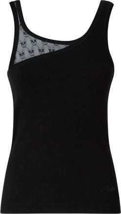 Pinko Pinko, Femme, Tops, Noir, Taille: 38 FR Cupboard Canotta
