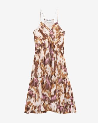 Isabel Marant Robe Sabba - Femme - &Eacute;cru-ocre - Taille 38 - Marant &Eacute;toile