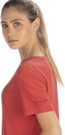 Dolomite Kurzarmshirt Tee Ws Cristallo Merino SS