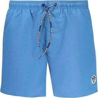 North Sails Homme, Maillots de bain, Bleu, Taille: XL Le Boxer de Bain Blu en Polyester