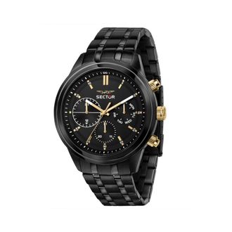 Sector Chronograph 670 Schwarzes Zifferblatt Armbanduhr - - Accessories - Herren - Schwarzk - ONE SIZE