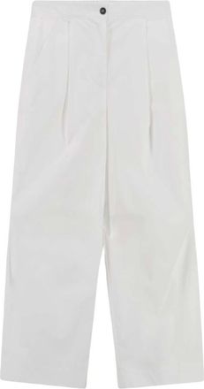 8pm 8Pm, Femme, Pantalons, Blanc, Taille: 40 FR Amburgo Wide Pantalons