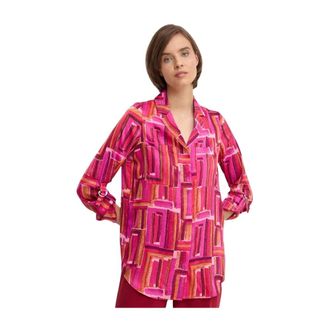 Joseph Ribkoff Blouse Imprim&eacute; G&eacute;om&eacute;trique - Femme - Blouses et Chemises - Multicolore - Taille: 36 FR
