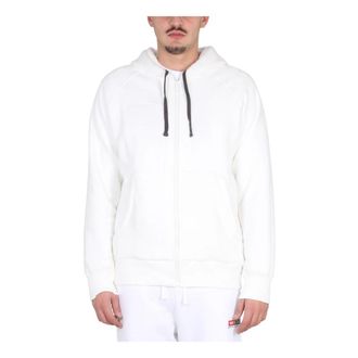 Diesel Zip-up Hoodie - - Sweatshirts & Hoodies - Herren - Wei&szlig; - M