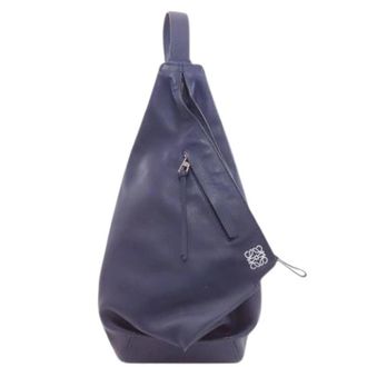 Loewe Pre-owned Ledertasche - - Pre-owned - Damen - Blau - ONE SIZE