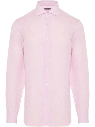 Barba chemise en lin - Rose