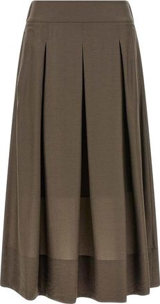 PESERICO Jupe Midi - Marron
