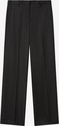 Isabel Marant Pantalon Noanda En Laine - Femme - Noir - Taille38 - Isabel Marant