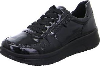 Ara Ara Sapporo Baskets pour Femme Noir Largeur 35 EU, Noir, 35 EU Large