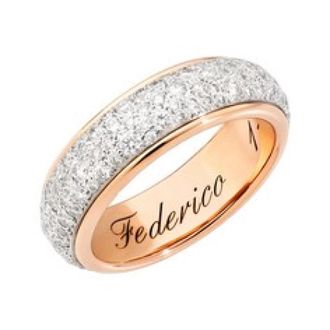 POMELLATO Iconic Bianchi Ring - - Accessories - Damen - Wei&szlig; - 52 MM