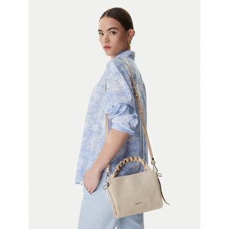 Coccinelle Handtasche Coccinelle P6P Boheme Suede Bimaterial E1 P6P 58 01 01 Braun