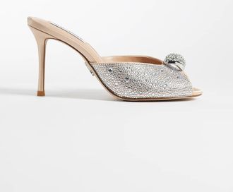 Steve Madden Regalia - Sandales style mules &agrave; talon et ornements - Blush-Rose