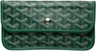 Goyard Pre-owned Saint Louis Pouch - Femme - Pre-owned - Vert - Taille: ONE Size