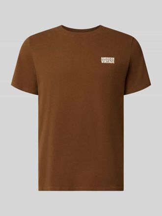 American Vintage T-Shirt mit Logo und Rundhalsausschnitt Modell YKOBOW
