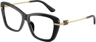 Dolce & Gabbana Femme, Accessoires, Noir, Taille: 55 MM Dg3439 Optical Frame