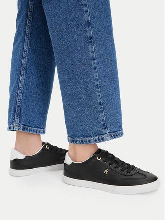 Tommy Hilfiger Sneakers Th Chic Low Profile Vulc FW0FW09104 Schwarz