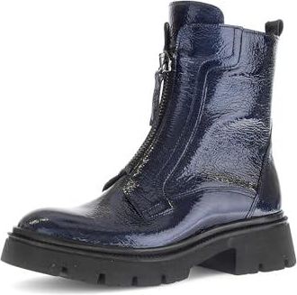 Gabor Bottines de motard pour femme, Bleu foncé 96, 40.5 EU