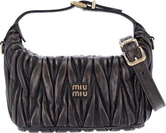 Miu Miu Matelass&eacute; Nappa Pouch