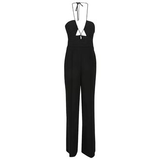 SIMKHAI Gala Cut-Out Jumpsuit - Passende Gr&ouml;&szlig;e - - Jumpsuits & Playsuits - Damen - Schwarzk - XL