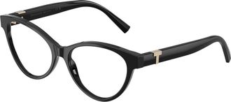 Tiffany & Co. Monture optique oeil-de-chat - Femme - Accessoires - Noir - Taille: 54 MM