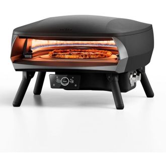 Witt Witt Etna Rotante 16 Control Gas Pizzaofen rotierend 2 Brenner 9,2 kW Matt Schwarz 100000376