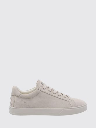 Tod's Baskets basses en cuir de veau su&eacute;d&eacute; avec gommini au talon