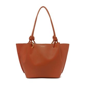 Coccinelle Femme, Sacs, Brun, Taille: ONE Size Crab Leather Tote Bag