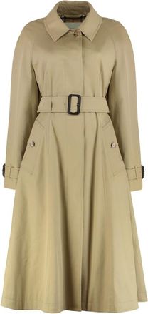 Burberry Femme, Manteaux, Beige, Taille: 36 FR Ellingham Fit-and-Flare Car Coat
