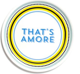 BITOSSI HOME Assiette Thats Amore Bitossi