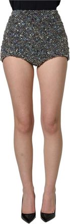 Dolce & Gabbana Femme, Shorts, Noir, Taille: 36 FR Hotpants Shorts