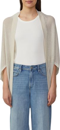 s.Oliver Strickponcho mit Glitzergarn