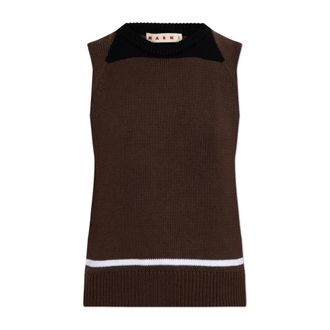 Marni Damen, Strickwaren, Braun, XSGr&ouml;&szlig;e