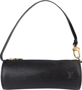 Louis Vuitton Crossbody Bags - Louis Vuitton Noir Epi Leather Mini Soufflot Handb - Gr. unisize - in Schwarz - f&uuml;r Damen