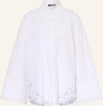 Rotate Rotate Hemdbluse Mit Lochspitze weiss