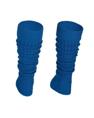 Ateena Stulpen Damen aus Baumwolle, Warm und Bequem Beinlinge, Sportgeschenk, Beinw&auml;rmer fur Damen, Beinstulpen in Einheitsgr&ouml;&szlig;e K&ouml;nigsblau